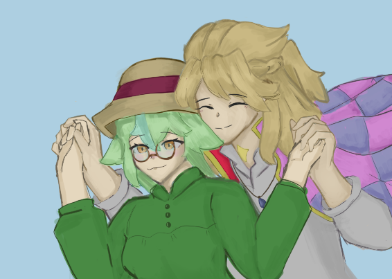 Albedo and Sucrose as Howl and Sophie :3 Genshin Impact | HoYoLAB