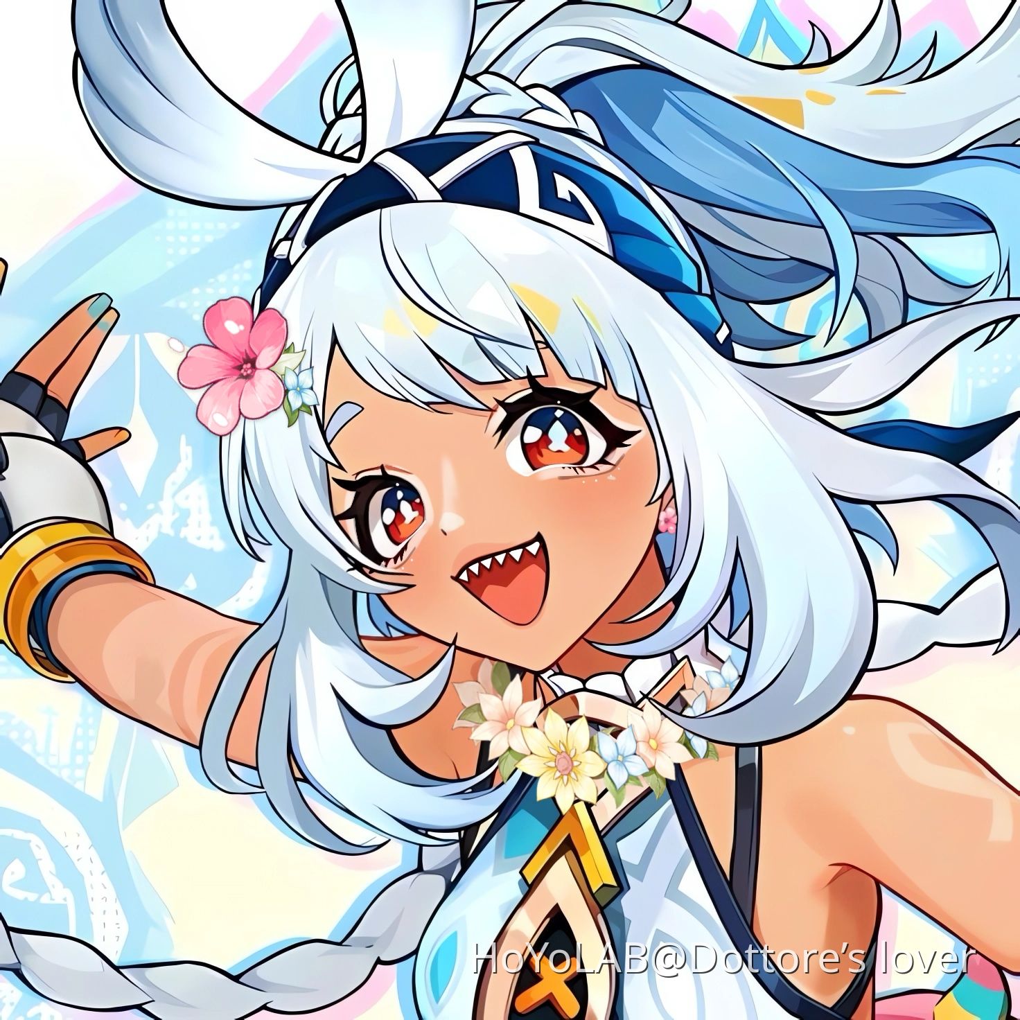 ୨🌺୧ Mualani Edit. Genshin Impact | HoYoLAB