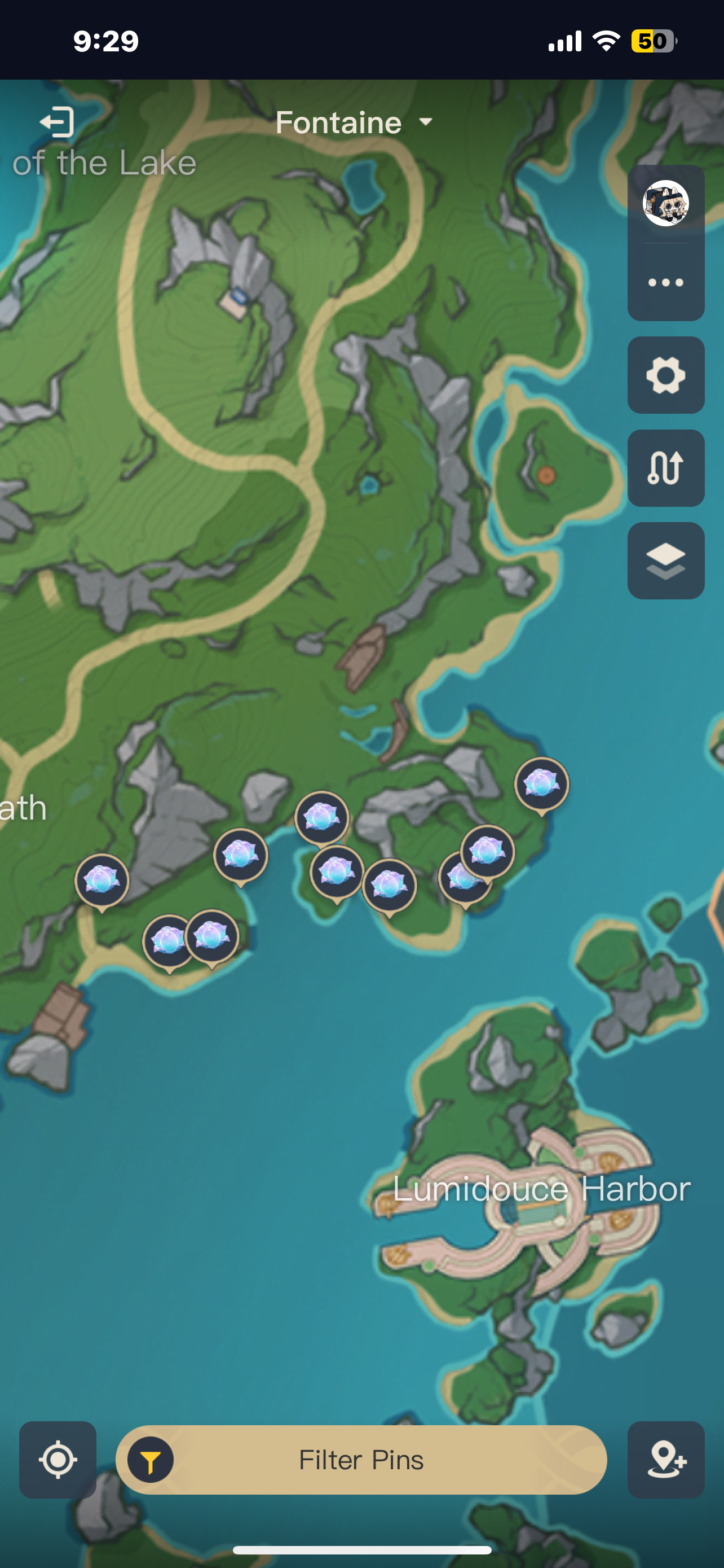 Romaritime flower locations of you’re too lazy to check the Teyvat map ...