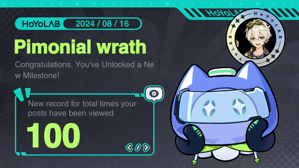 I got something good | HoYoLAB