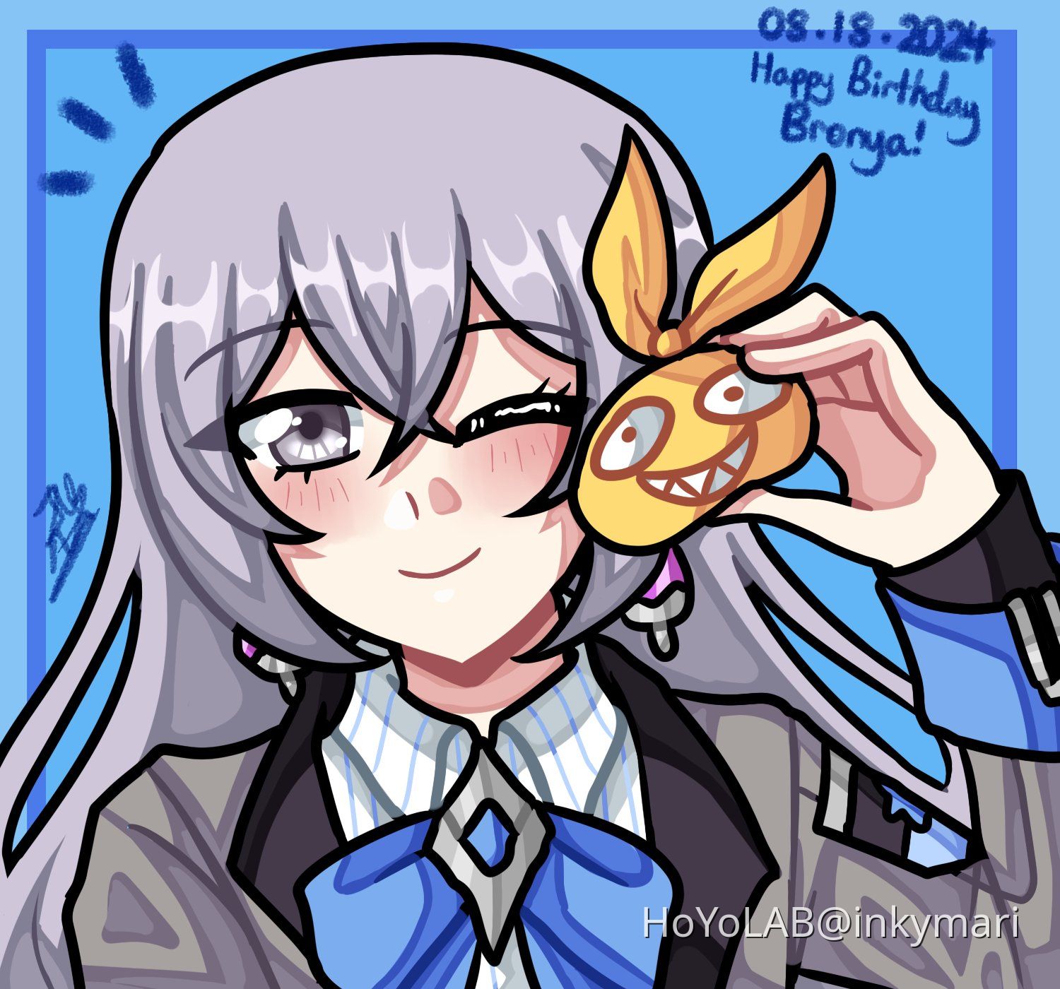 Happy Birthday Bronya! 🎉💙 Honkai Impact 3rd | HoYoLAB