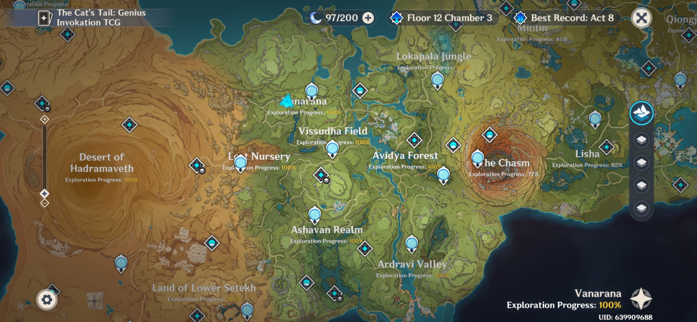 finally the forest is done Genshin Impact | HoYoLAB