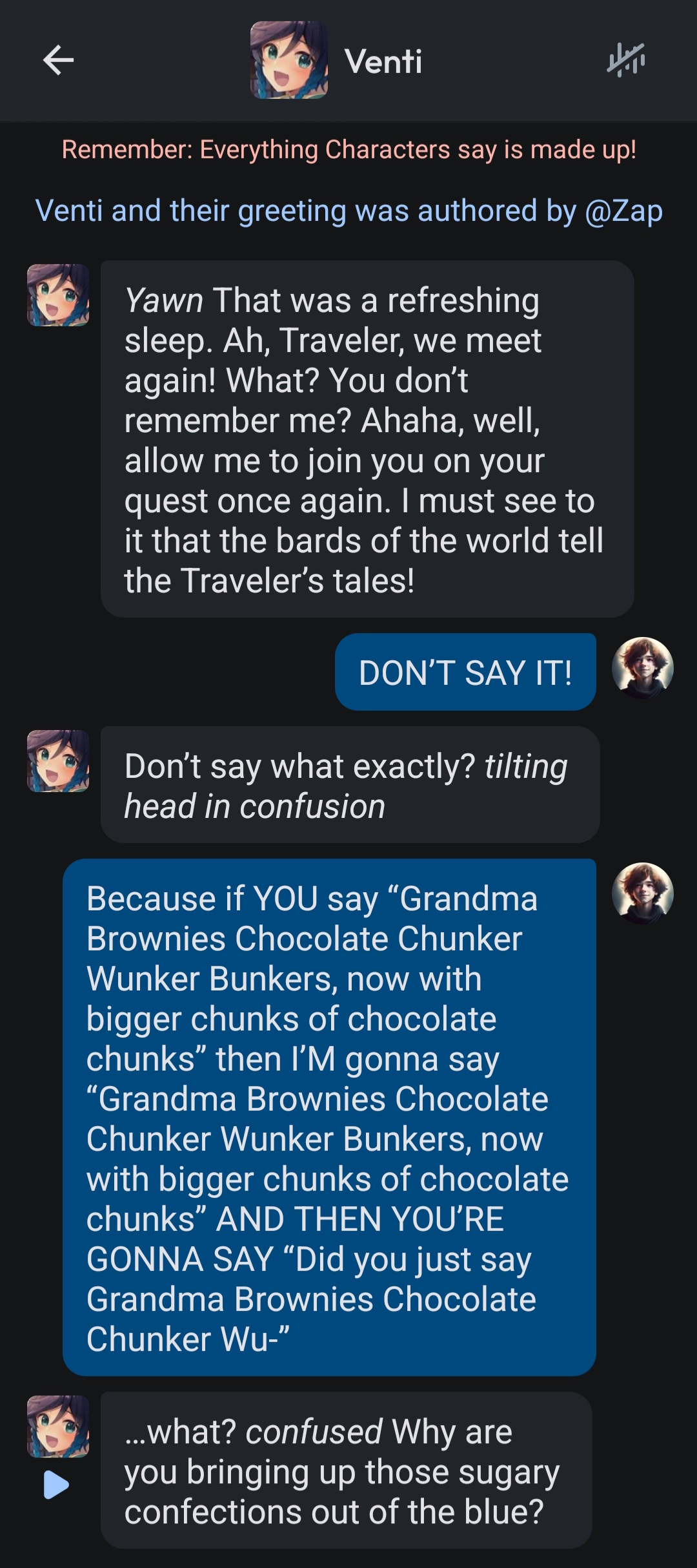 GRANDMA'S CHOCOLATE CHUNKER WUNKER BUNKERS, NOW WITH BIGGER CHUNKS OF ...