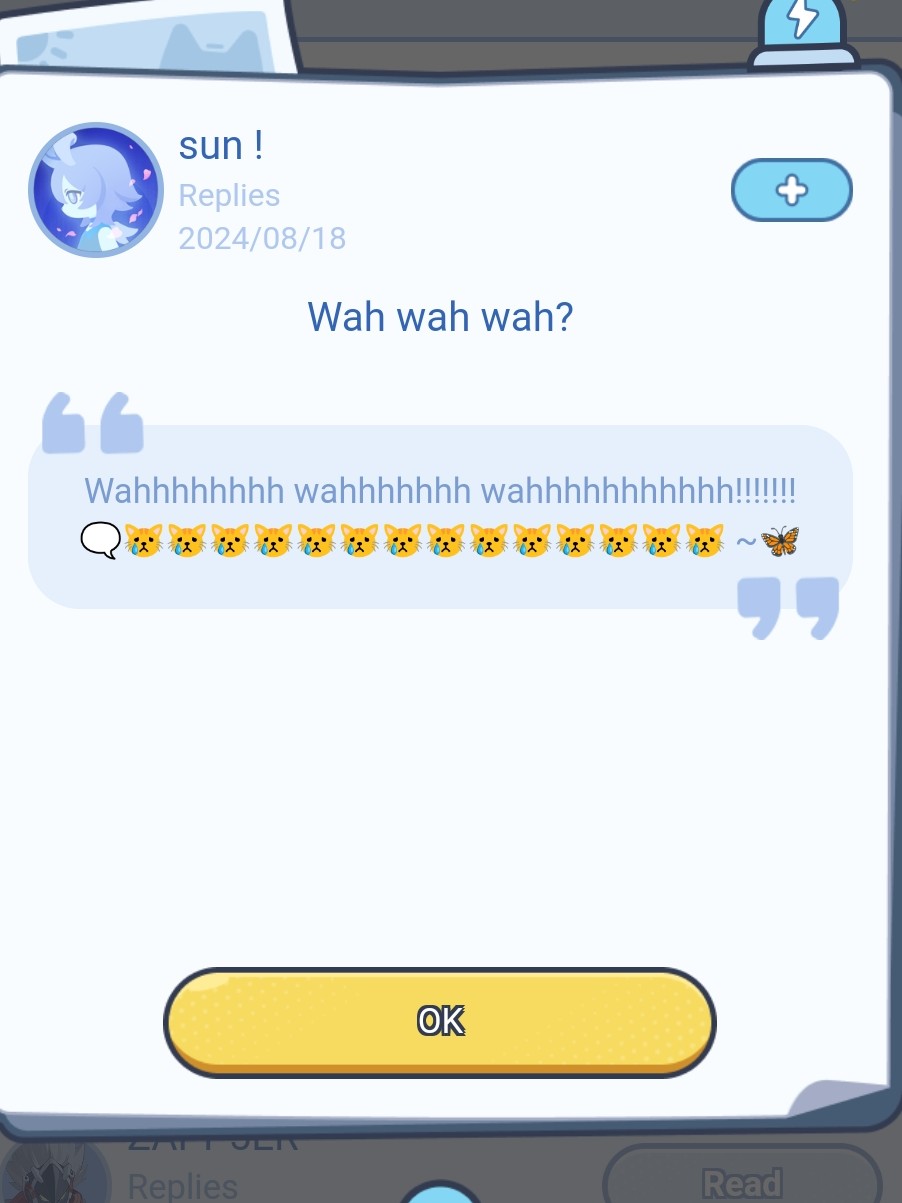 wahhhhhhhh!!!!!!! 😿😿😿😿 ~🦋 | HoYoLAB