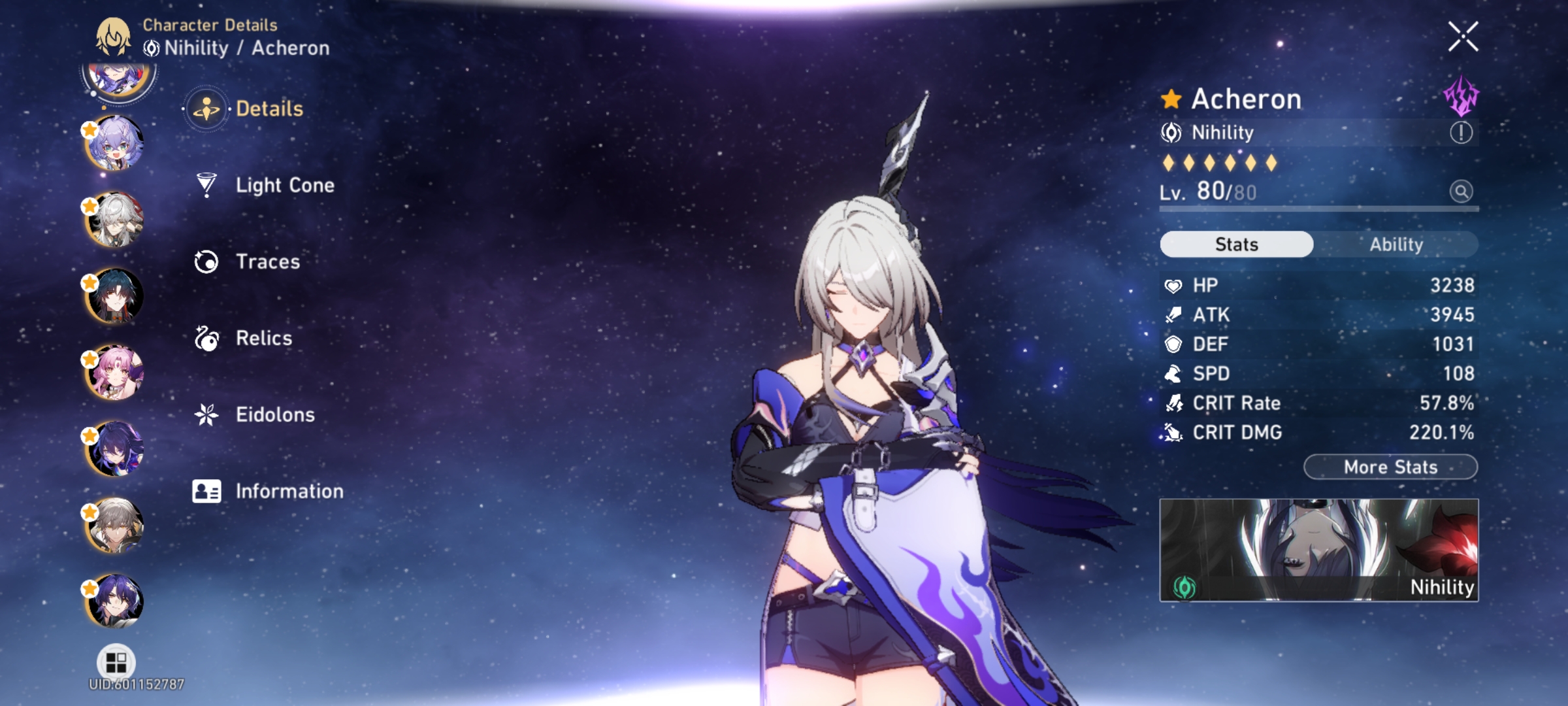What acheron build should I use? Honkai: Star Rail | HoYoLAB