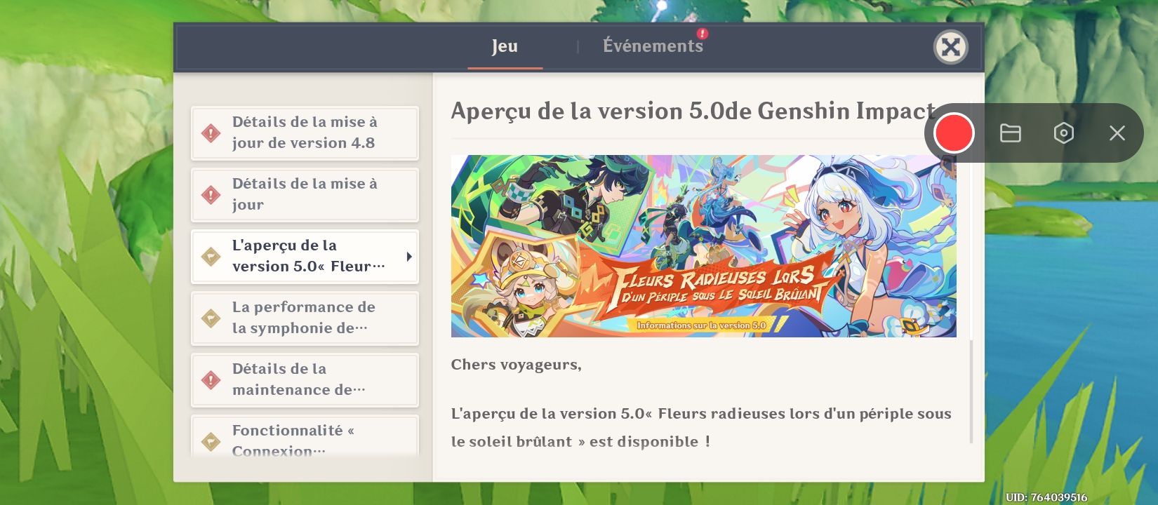 Les nouveaux perso Genshin Impact | HoYoLAB