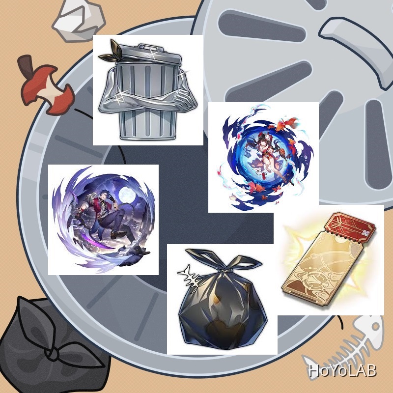 What I found in the trash.... Honkai: Star Rail | HoYoLAB