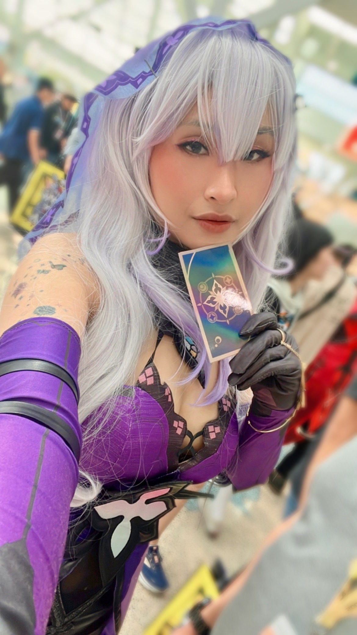 Black Swan cosplay from AX 2024 Honkai: Star Rail | HoYoLAB