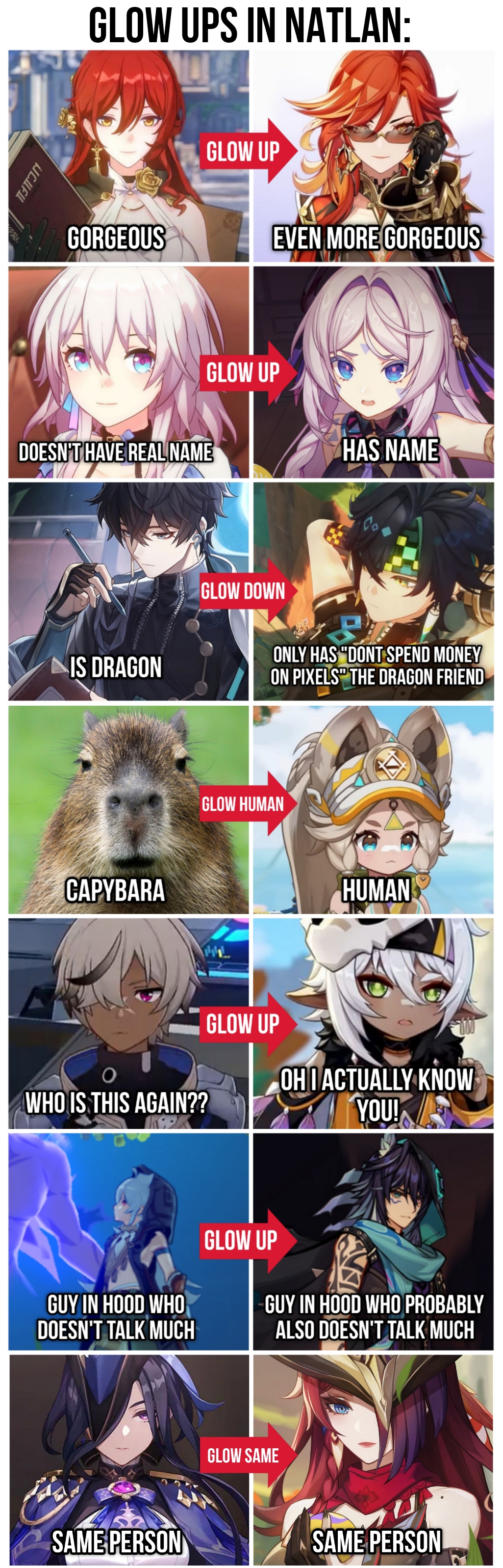 The re-use of characters in Natlan is insane🤦‍♀️ (NATLAN MEME COUNTDOWN ...