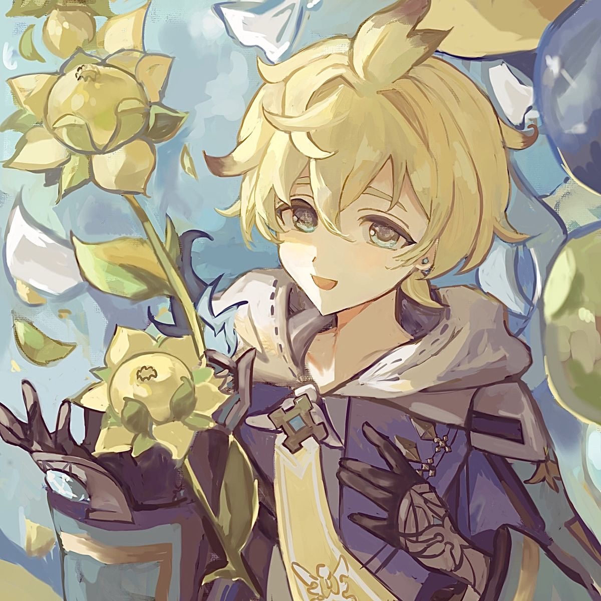 Mika Icons #7 (last) Genshin Impact | HoYoLAB