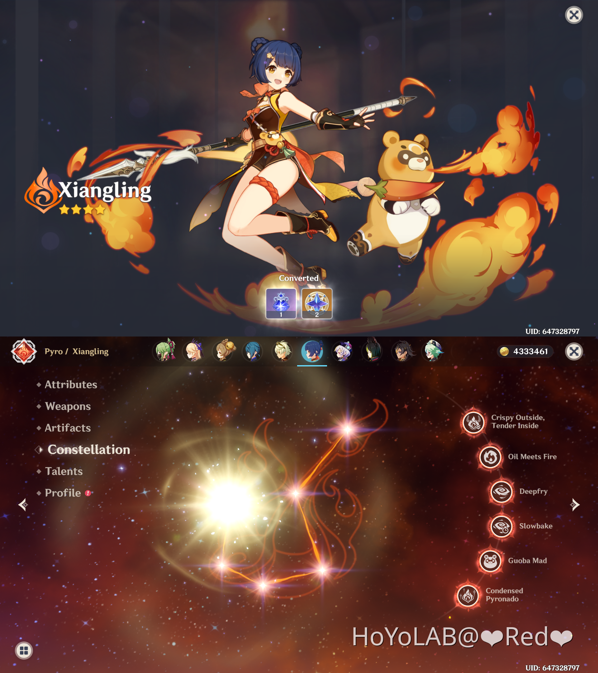Xiangling finally c6! Genshin Impact | HoYoLAB