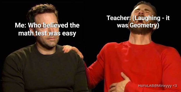 Relatable school memes | HoYoLAB