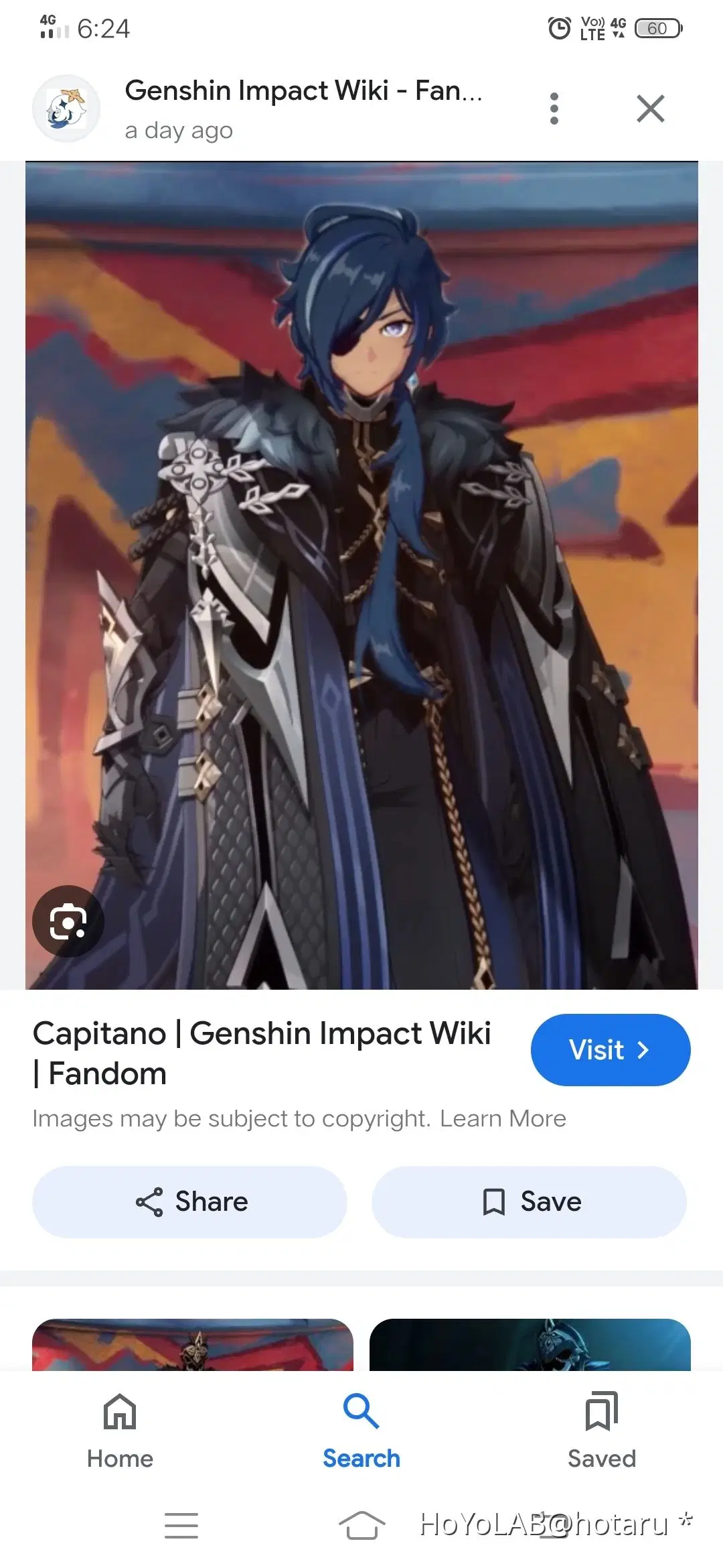 capitano face reveal Genshin Impact | HoYoLAB