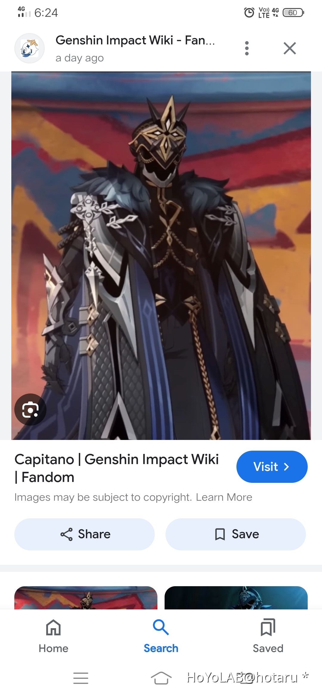 capitano face reveal Genshin Impact | HoYoLAB