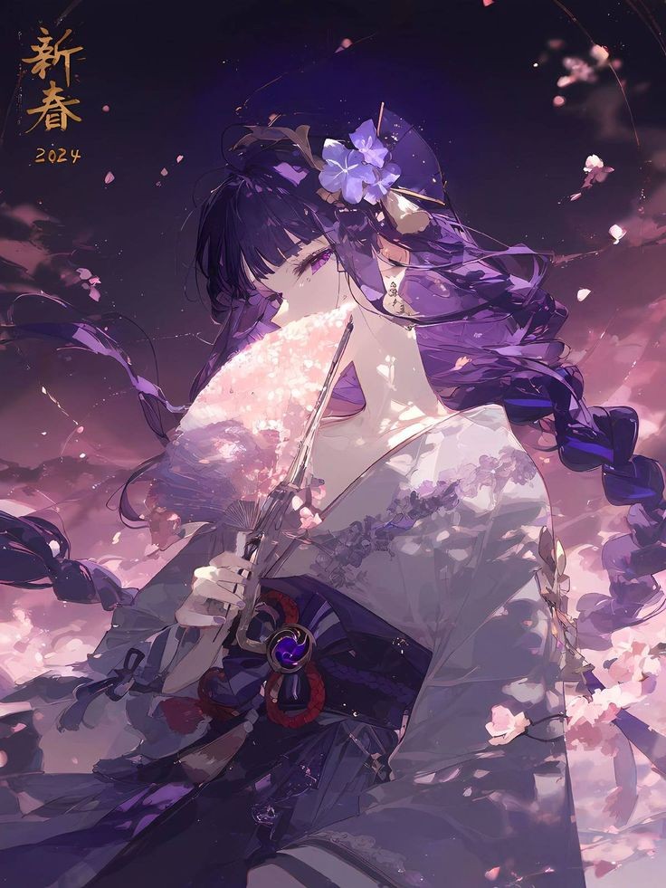 Raiden Shogun/Ei wallpaper and chibis Genshin Impact | HoYoLAB