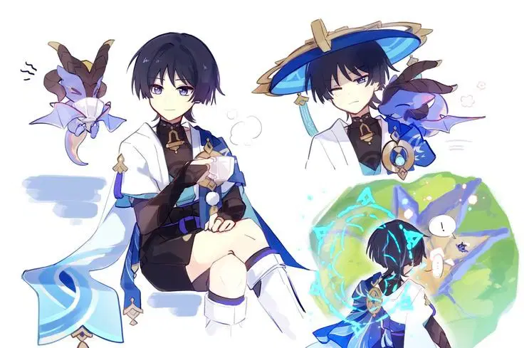 Scara and Mini Durin Genshin Impact | HoYoLAB