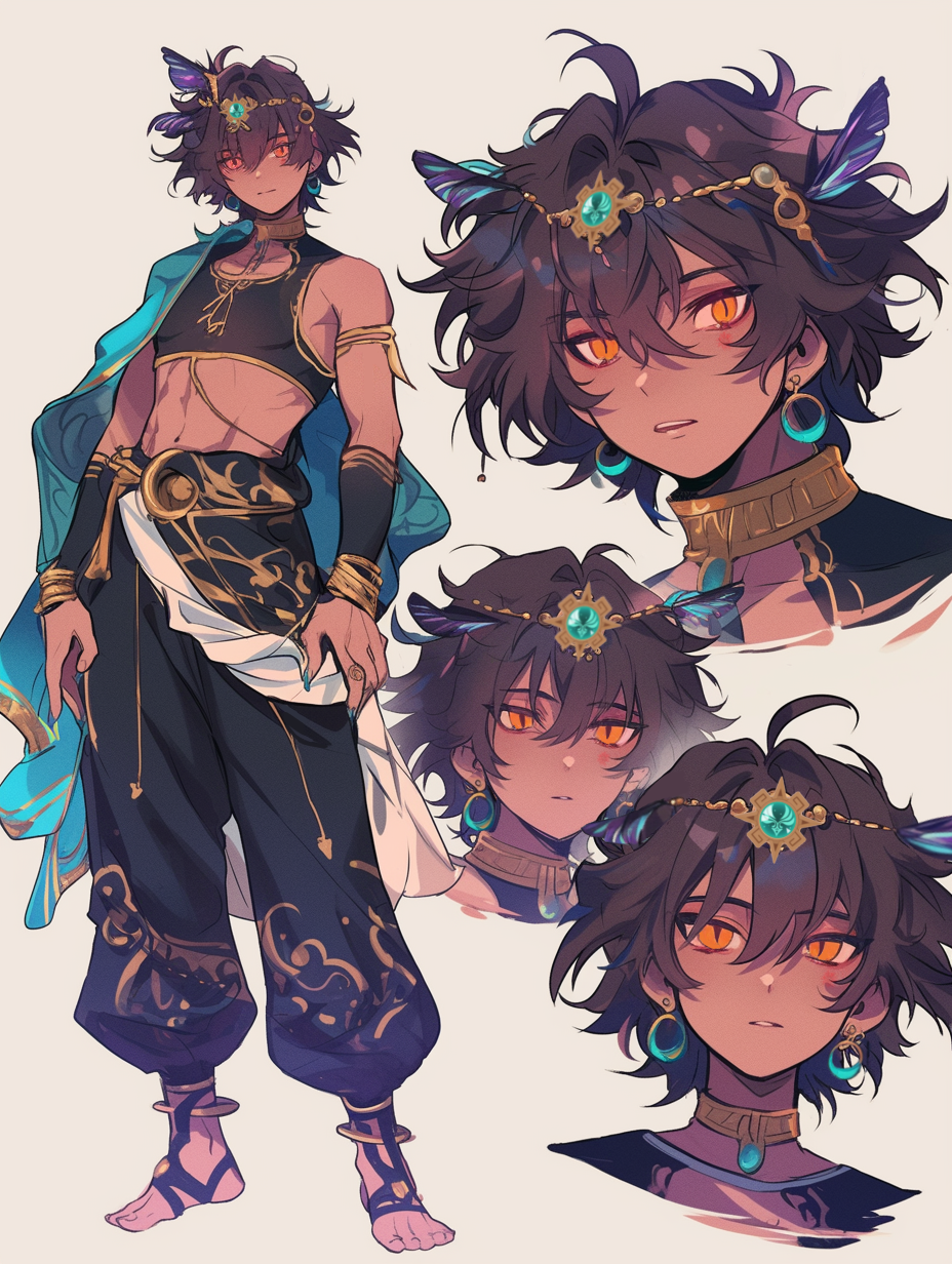 Nathan oc CONCEPT! This is ai. I am an artist who doesn’t agree with ai ...