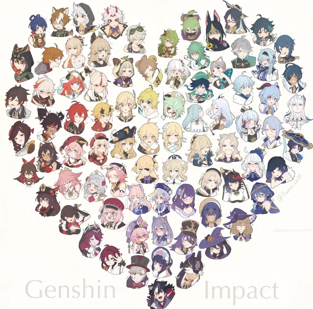 Sticker heart is so cute~ Genshin Impact | HoYoLAB