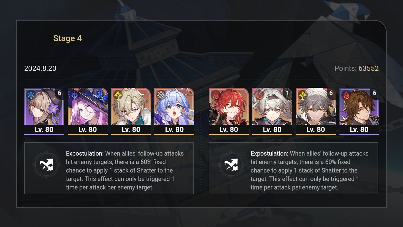 E6 Herta x E0S0 Jade Follow-Up Combo | E1S0 Firefly x E0S0 Himeko ...