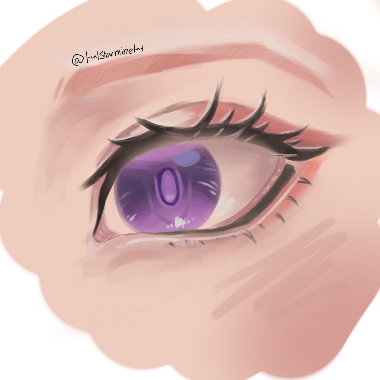 I drew yae miko’s eye :) Genshin Impact | HoYoLAB