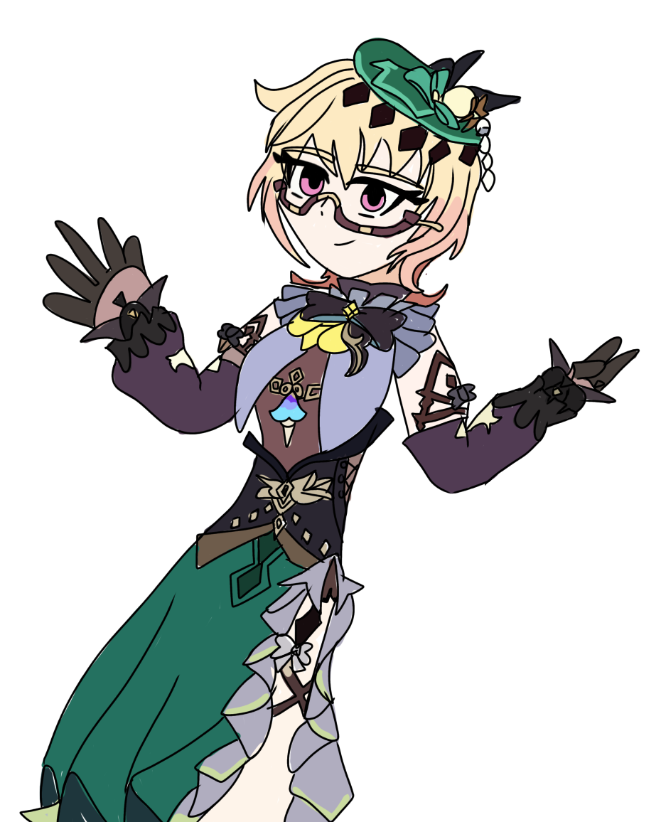 I tried to draw Emilie. Who should I draw next? (Girlwise) Genshin ...