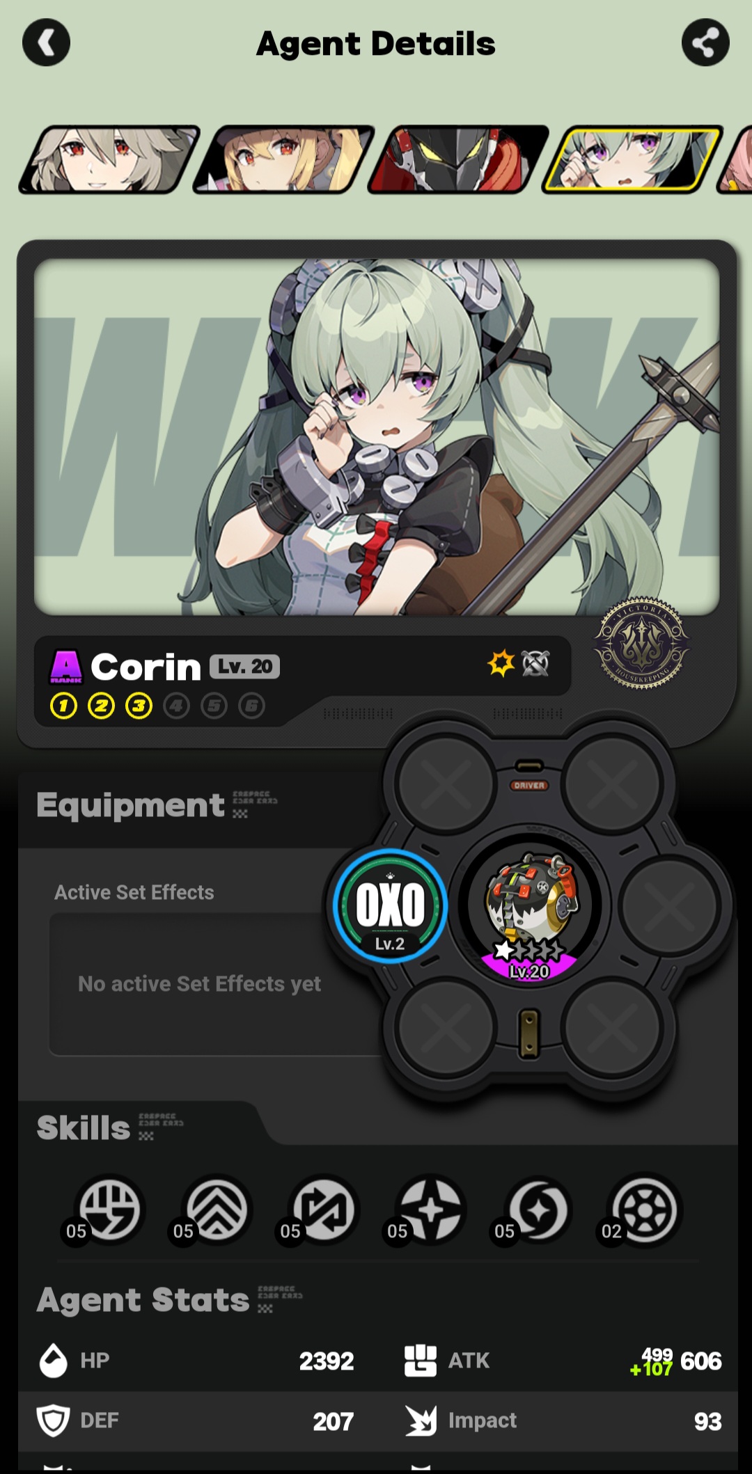 Corin is my fave!! Zenless Zone Zero | HoYoLAB