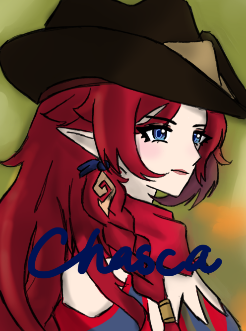 Drawing Every Genshin Character!-Chasca! Genshin Impact | HoYoLAB