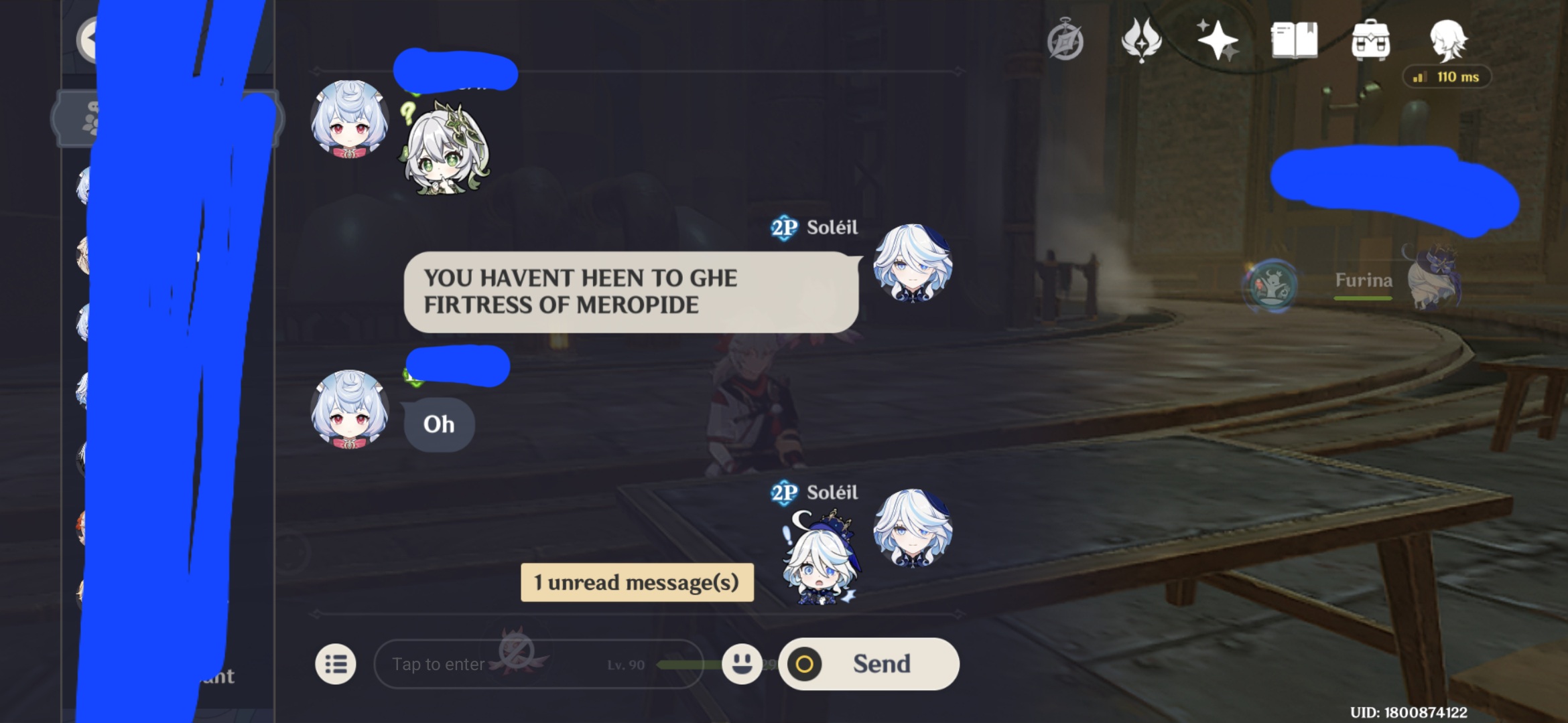 Some chats with me and my friend Genshin Impact | HoYoLAB