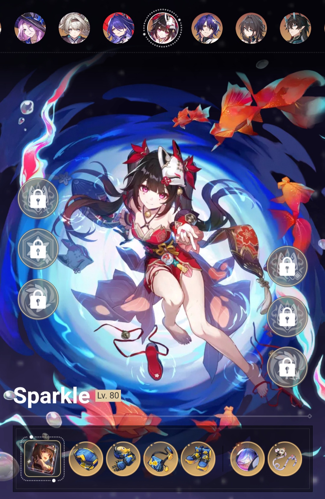 Got Sparkle's LC ! Next is Acheron's or... should I aim for E0 Jiaoqiu ...