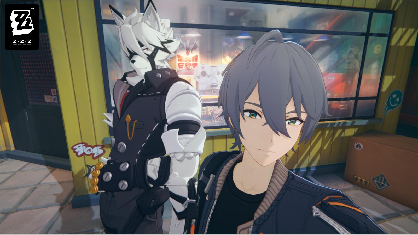 Taking selfies with wolf-man in ZZZ while waiting for fox-man in Star ...