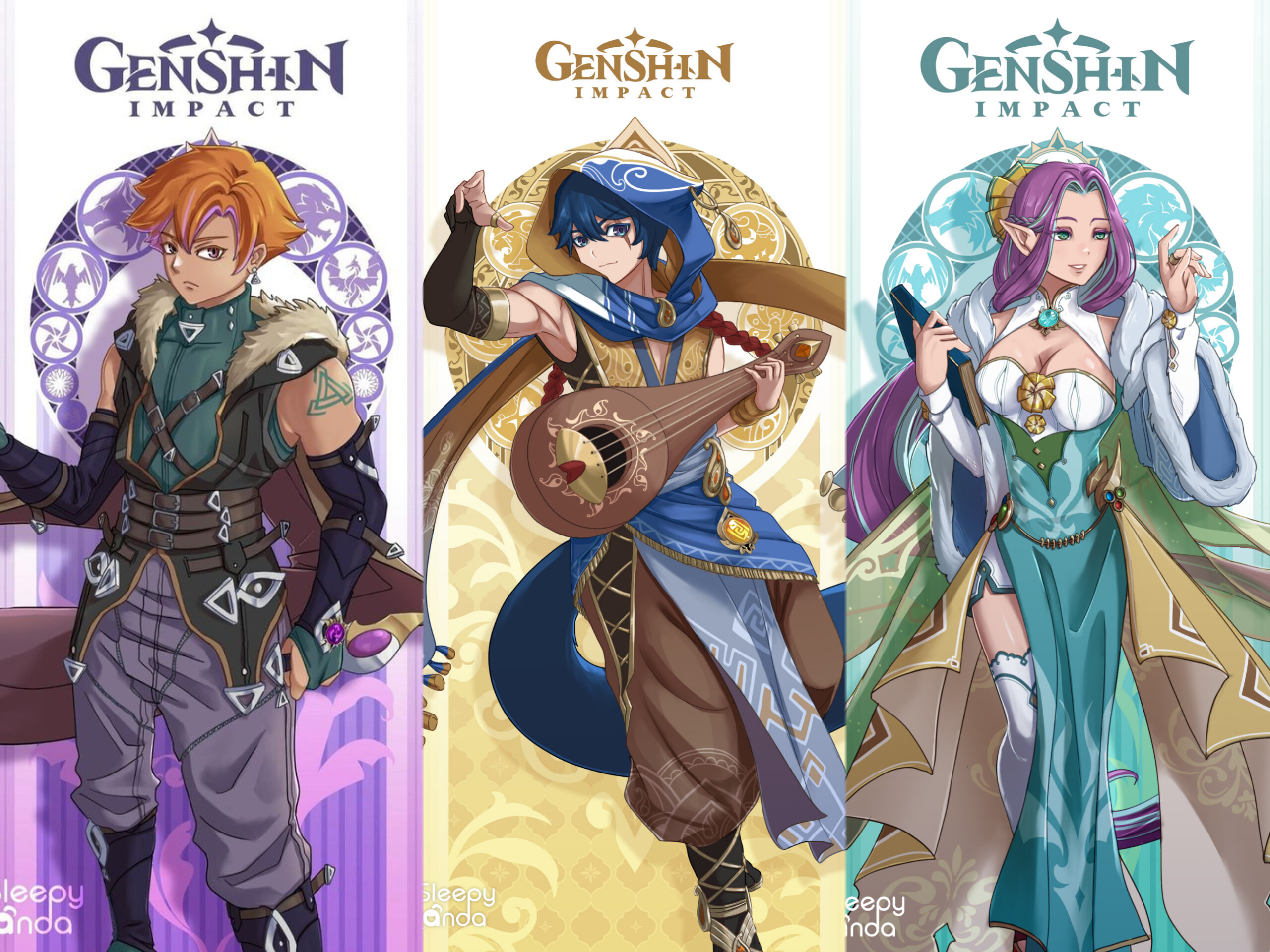 Some of my OCs 🔥 Genshin Impact | HoYoLAB