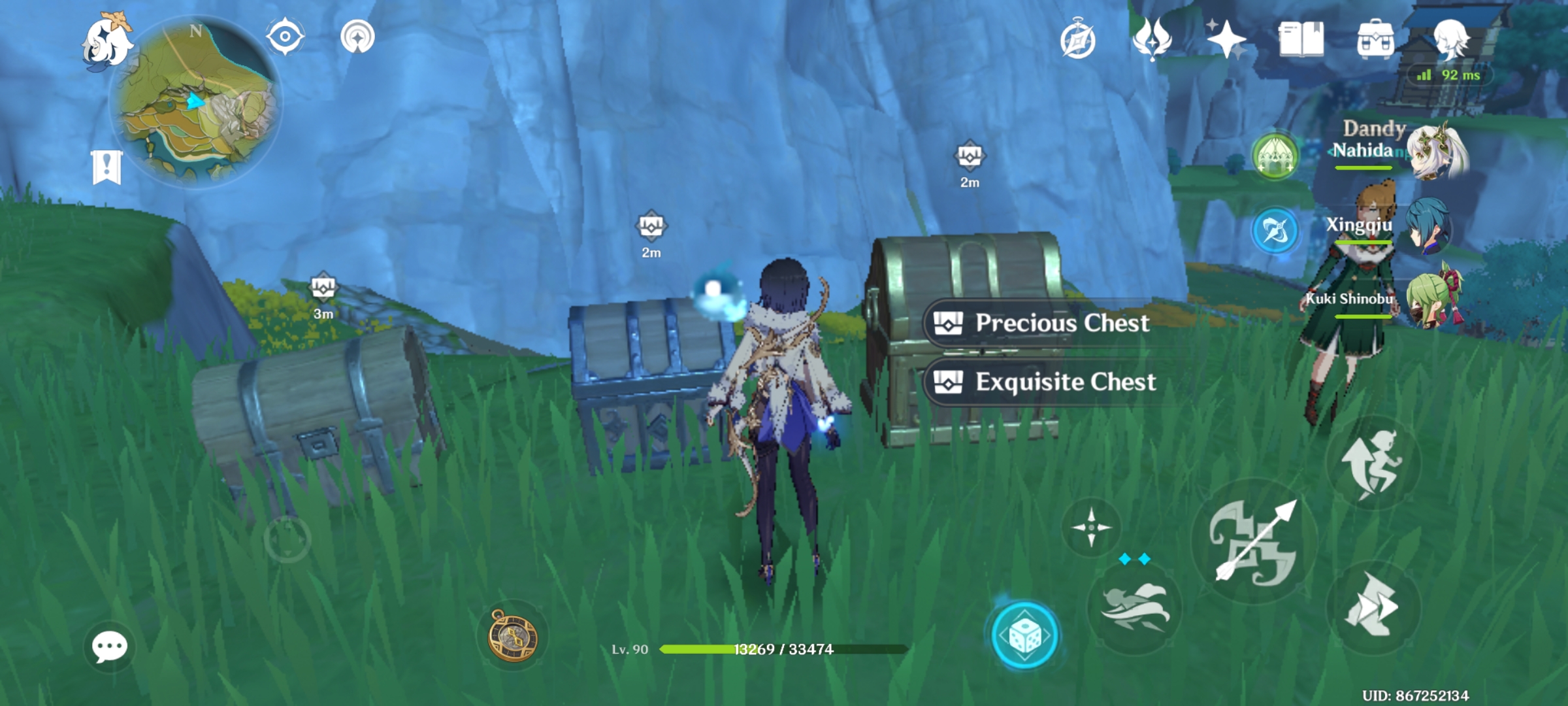 hidden mission chest, do the mission 3 times for 3 chest Genshin Impact ...