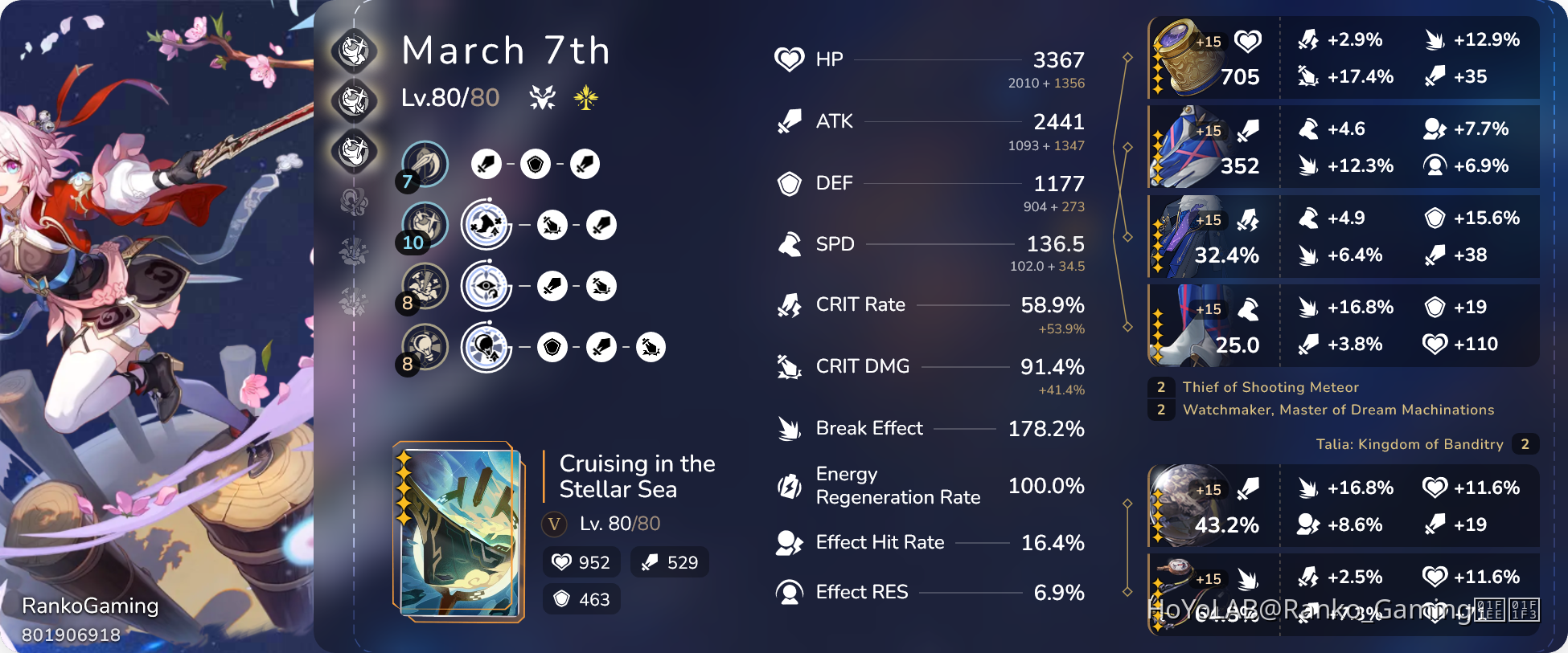 March 7th Super Break Build Honkai: Star Rail | HoYoLAB