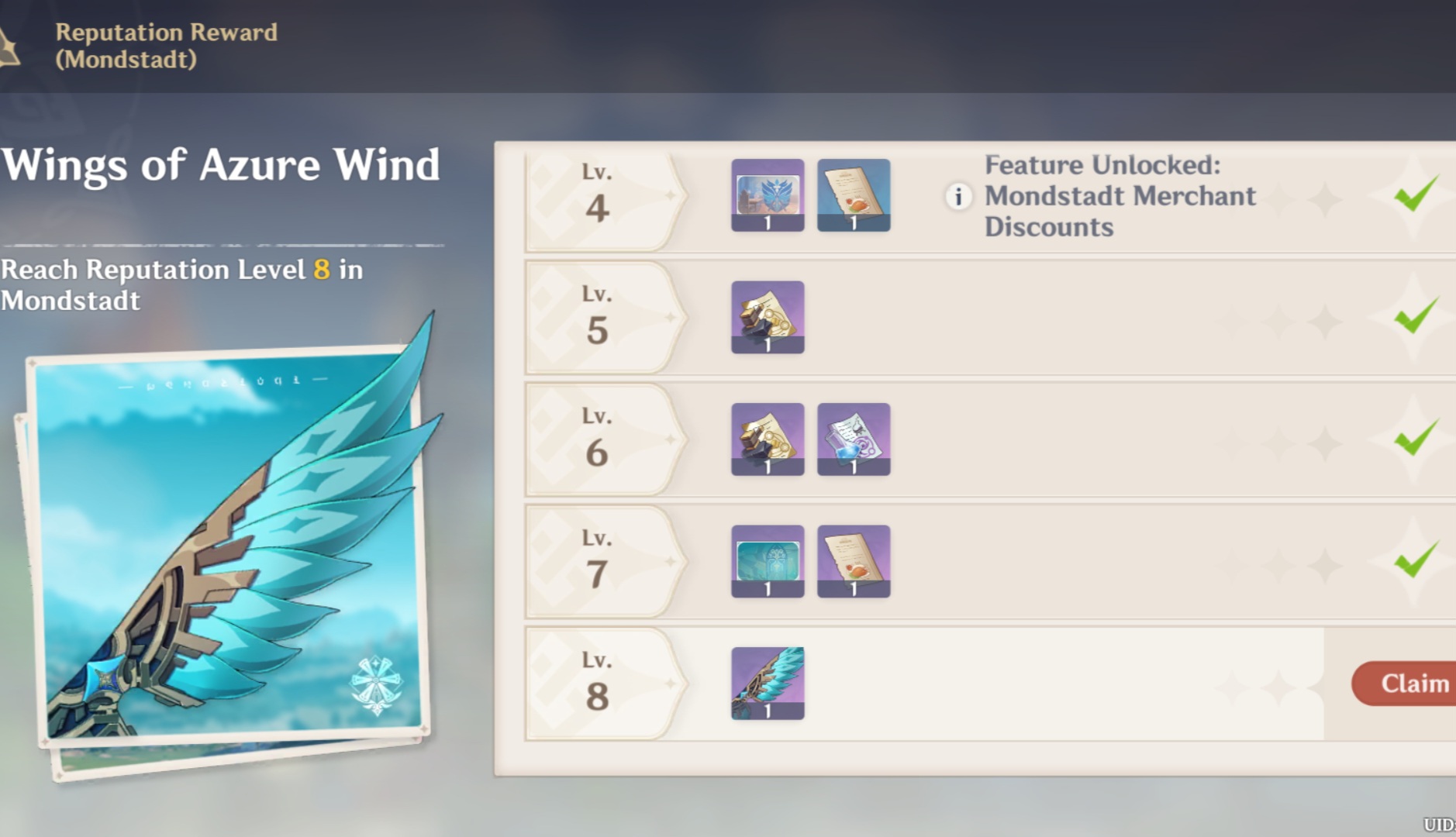 Meoowww.. DONE. Honorary Knight reputation maxed. :) Genshin Impact ...