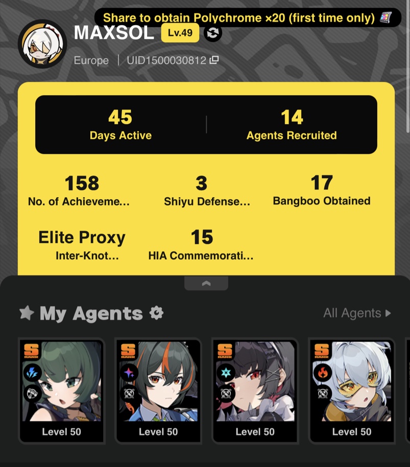 ZZZ HAS CONSUMED MY SOUL Zenless Zone Zero | HoYoLAB