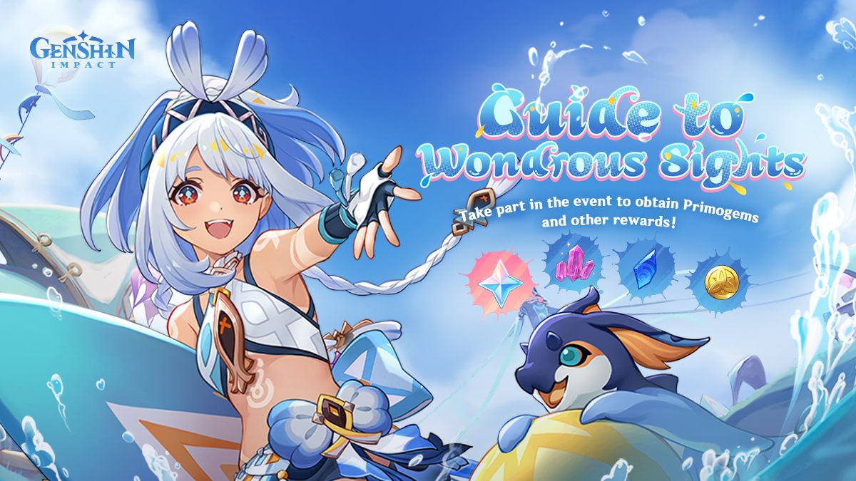"Guide to Wondrous Sights" — The Web Event for Genshin Impact's new ...