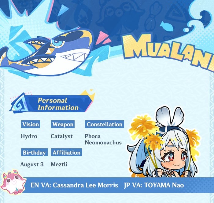 Mualani pre-analysis continued - full kit and signature weapon revealed ...