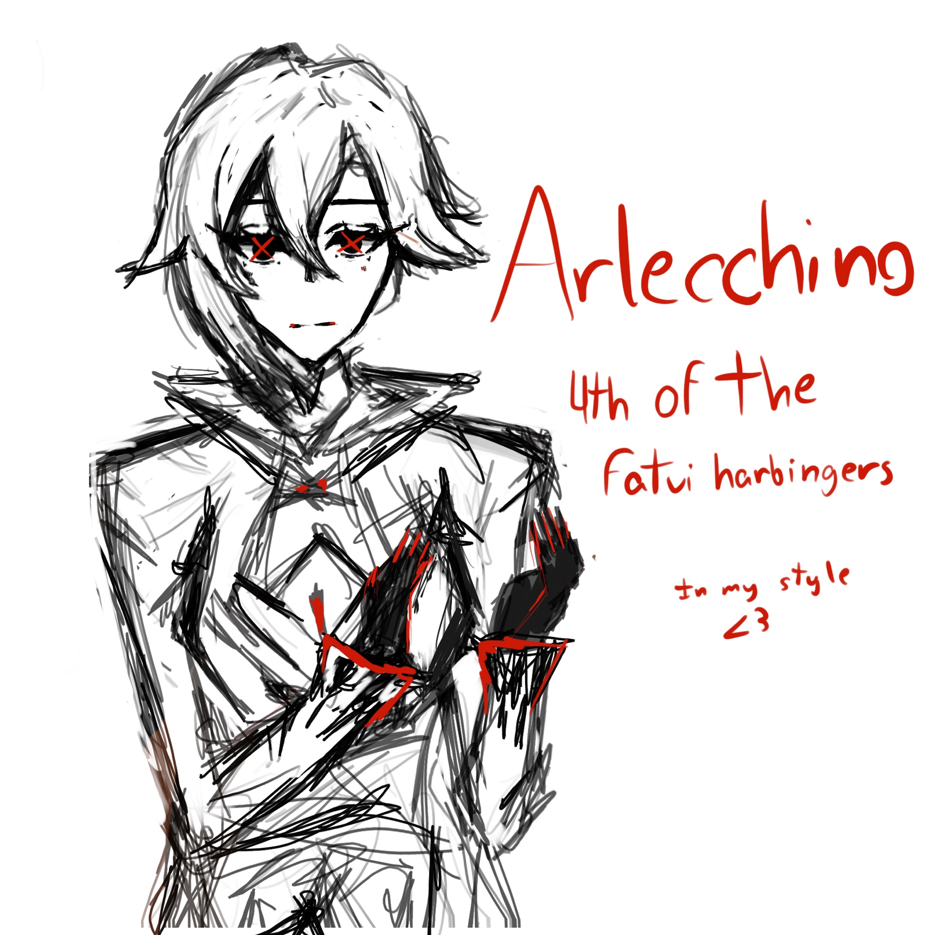 Arlecchino in my style!