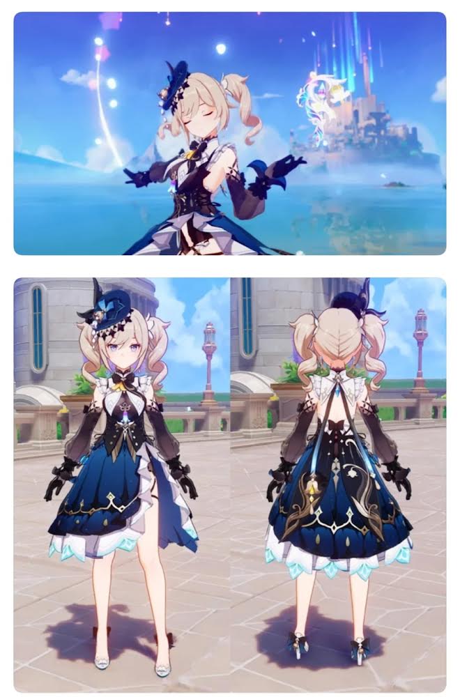 Barbara in Emilie’s outfit Genshin Impact | HoYoLAB