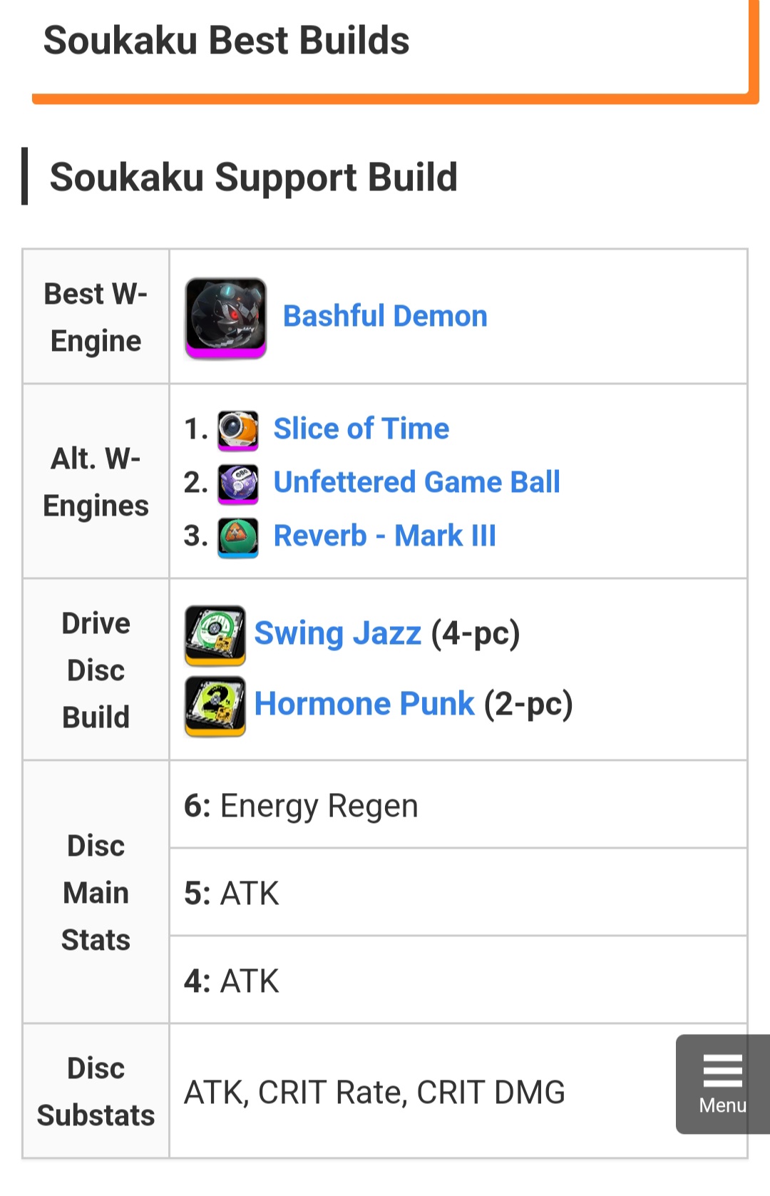 Soukaku build and teams ️ Zenless Zone Zero | HoYoLAB