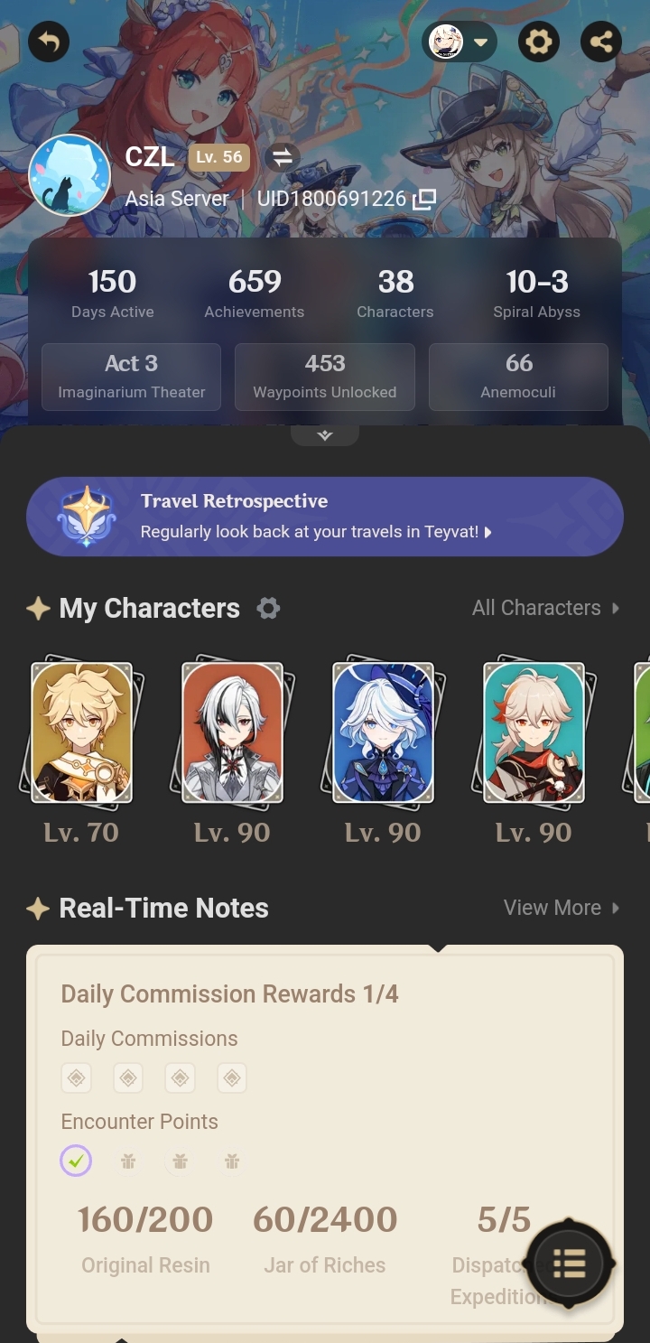 150 days of genshin, I'm addicted Genshin Impact | HoYoLAB