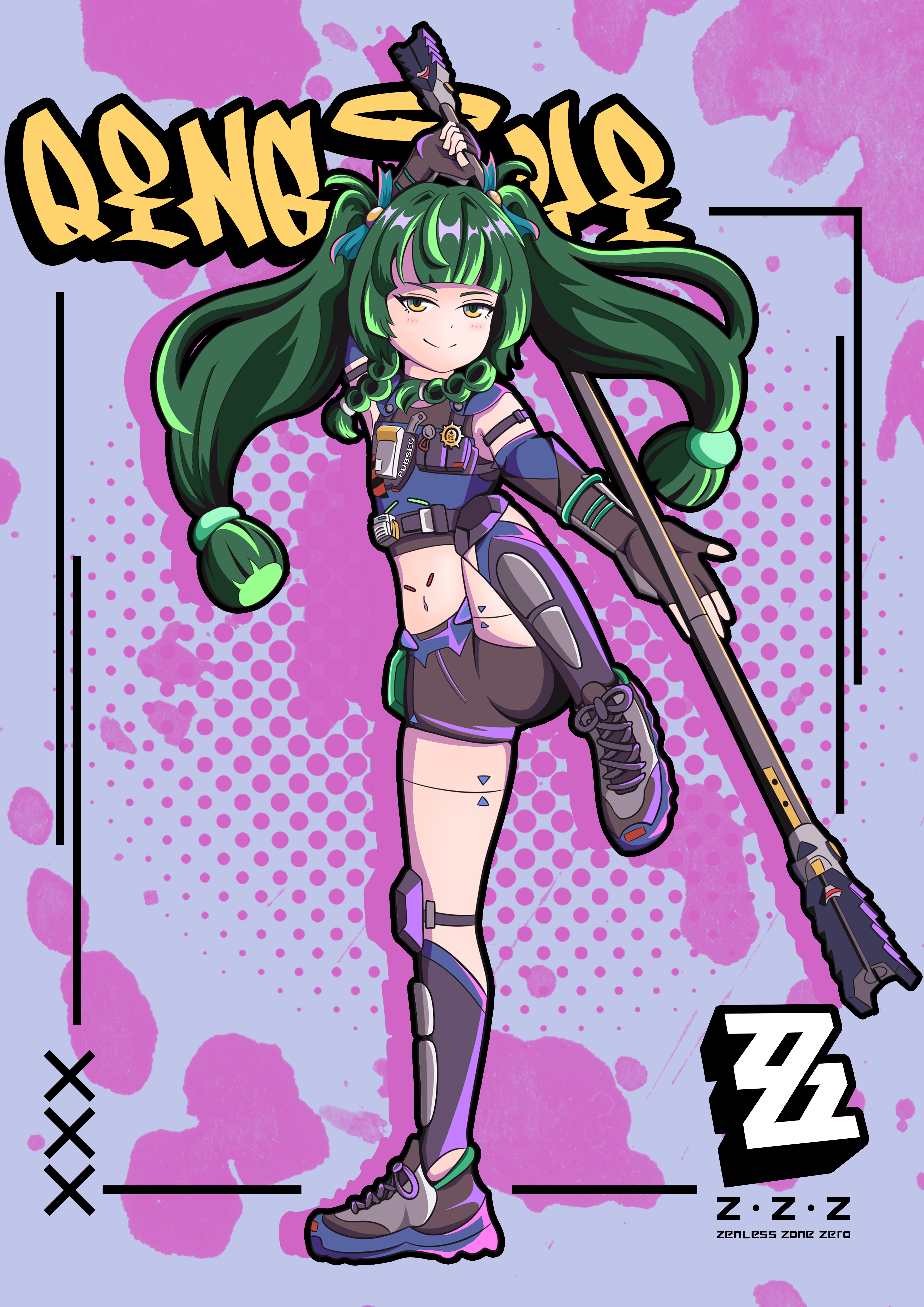 Qing-yi Fanart Zenless Zone Zero | HoYoLAB