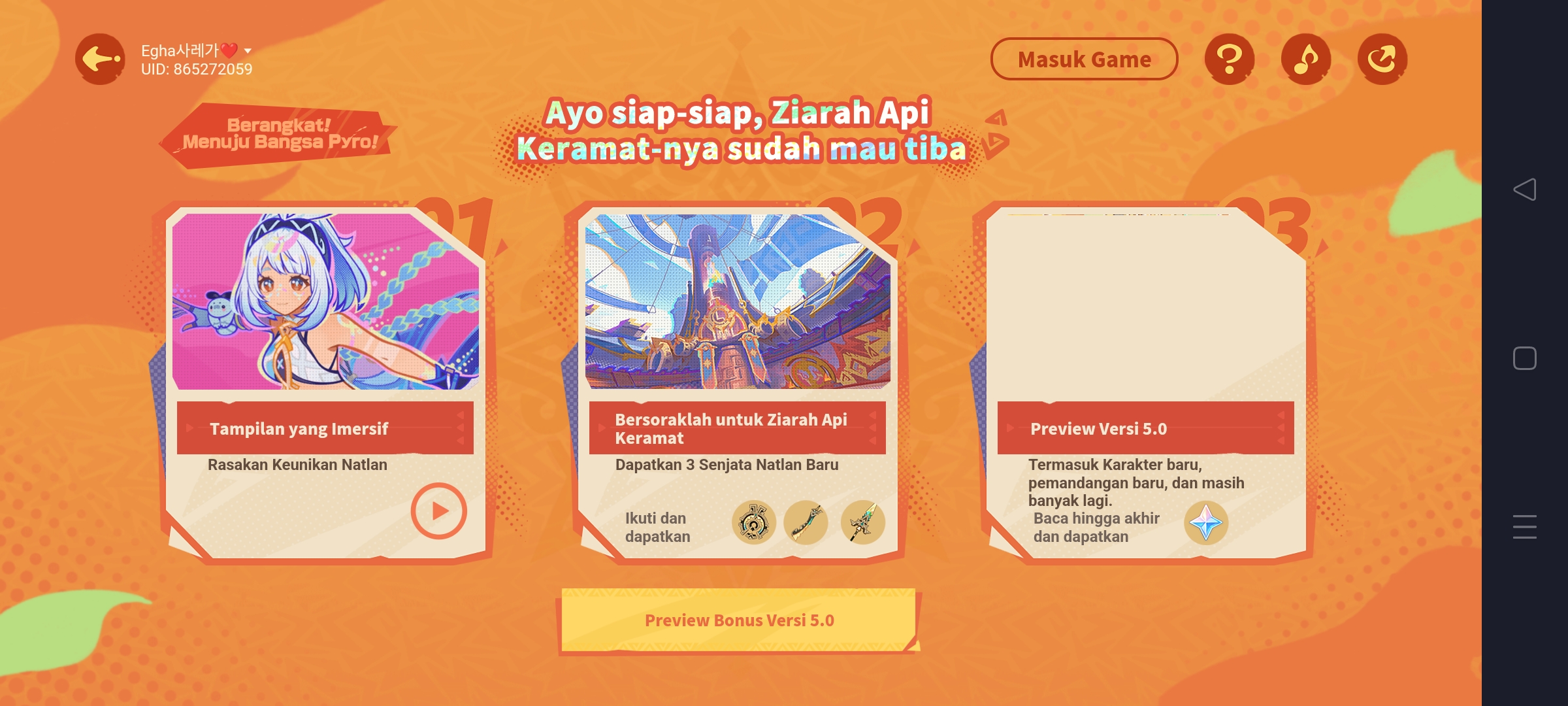 Game Baik 🥳 Genshin Impact | HoYoLAB