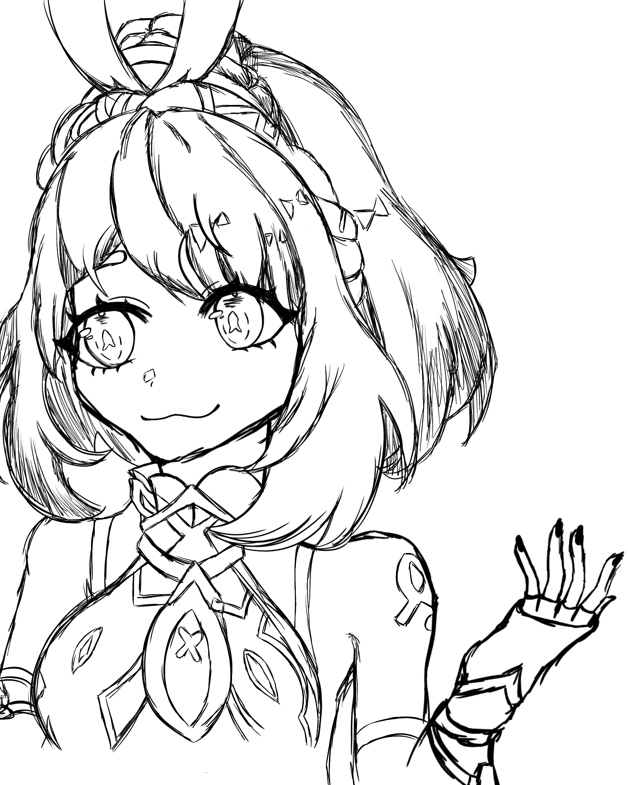 MUALANI SKETCH Genshin Impact | HoYoLAB