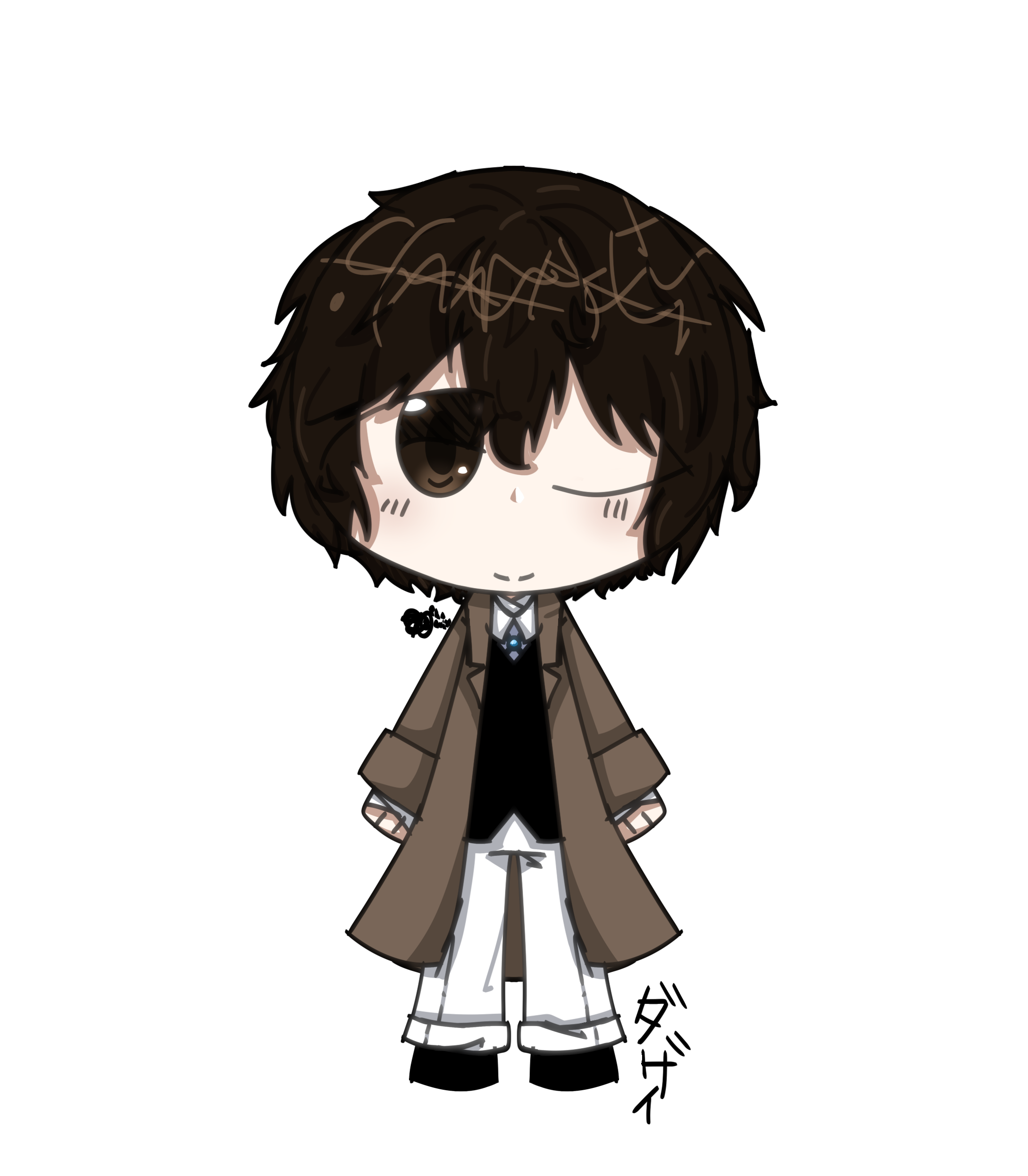 Stupid bsd chibis but only ones finished | HoYoLAB