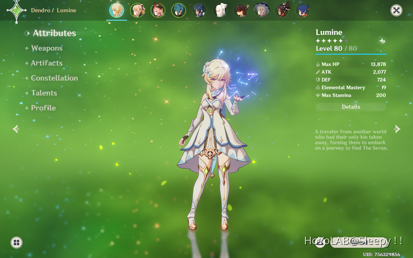 Please judge my Lumine Build! Genshin Impact | HoYoLAB