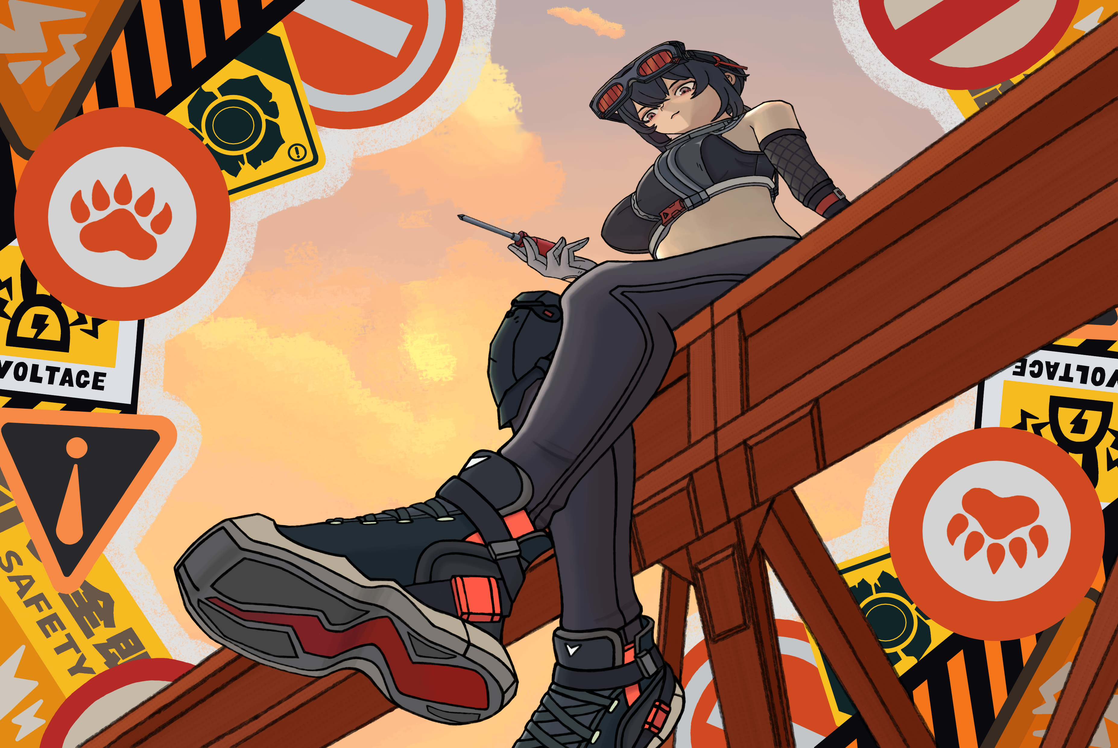 Drip Fest Submission (with process) - Grace Fan Art by MikiZ Zenless ...