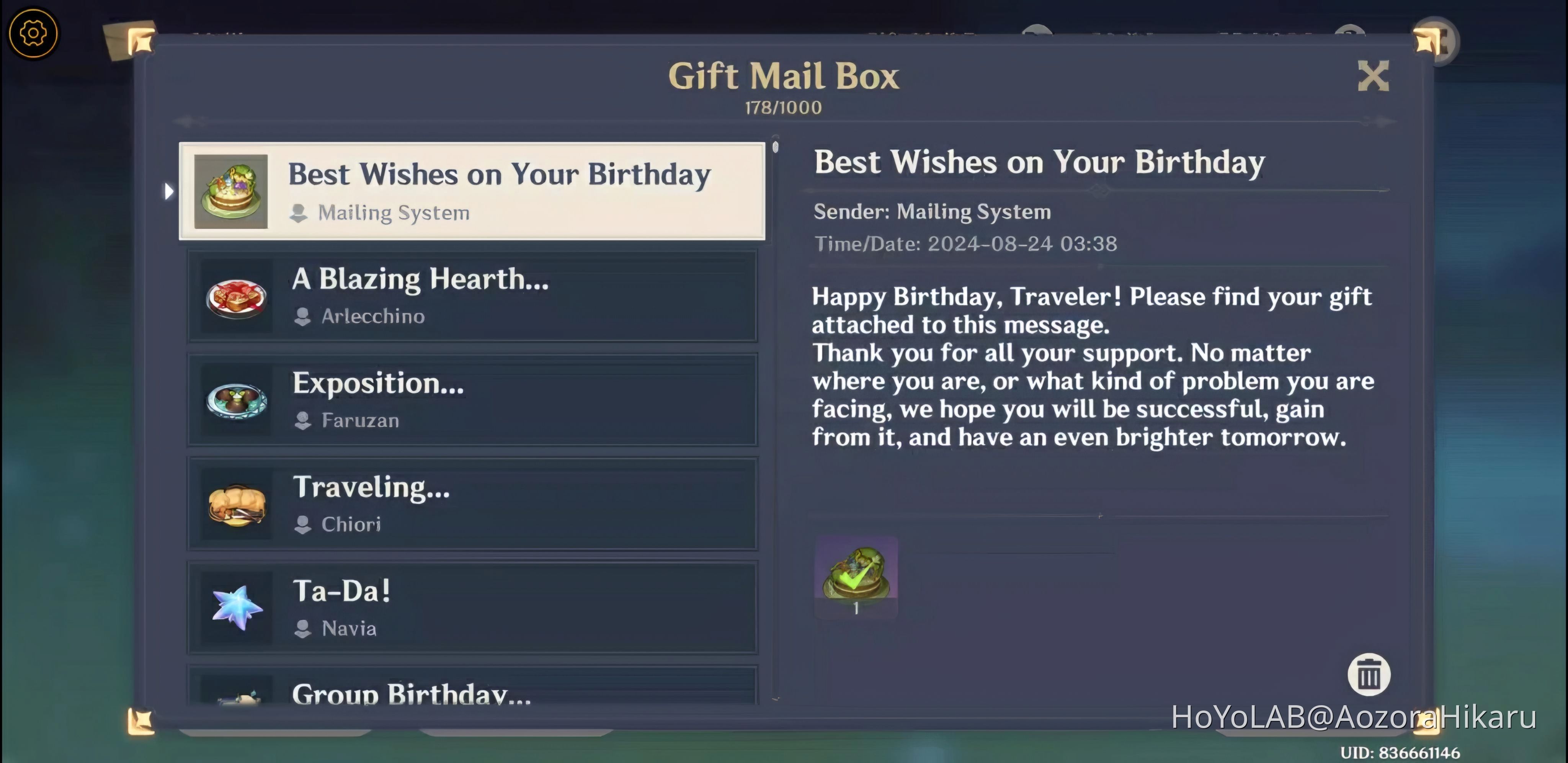 Sumeru-themed Birthday Cake from Genshin Impact Genshin Impact | HoYoLAB