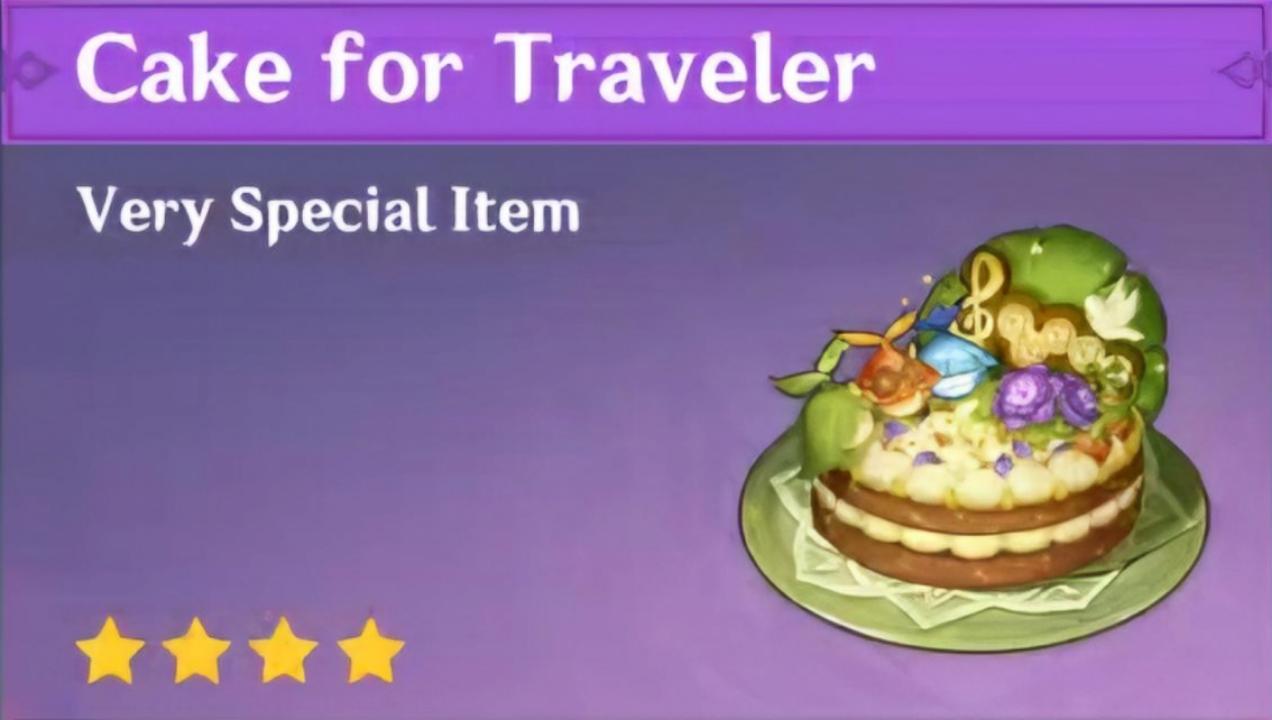 Sumeru-themed Birthday Cake from Genshin Impact Genshin Impact | HoYoLAB