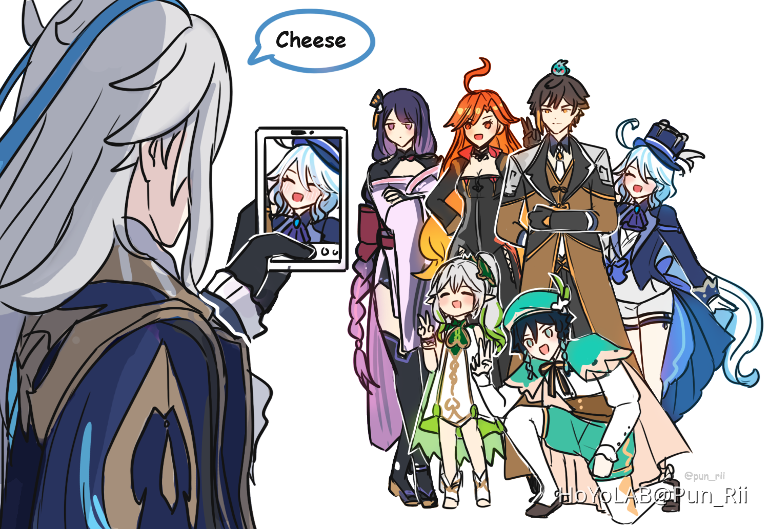 Archons meeting Genshin Impact | HoYoLAB